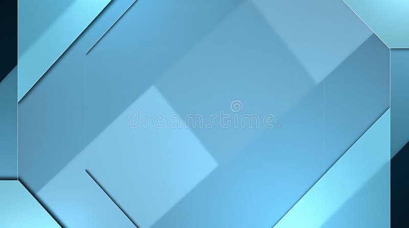 Modern Abstract Background with Blue Geometric Shapes and Light Effects ...