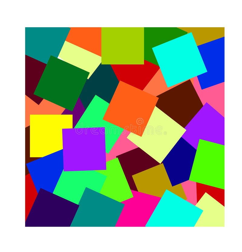 Abstract Colorful Modern Bright Background in Geometric Style . Stock ...