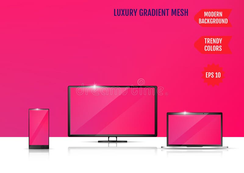 Modern Abstract Background. Colors Transition Concept. Gradient Mesh ...