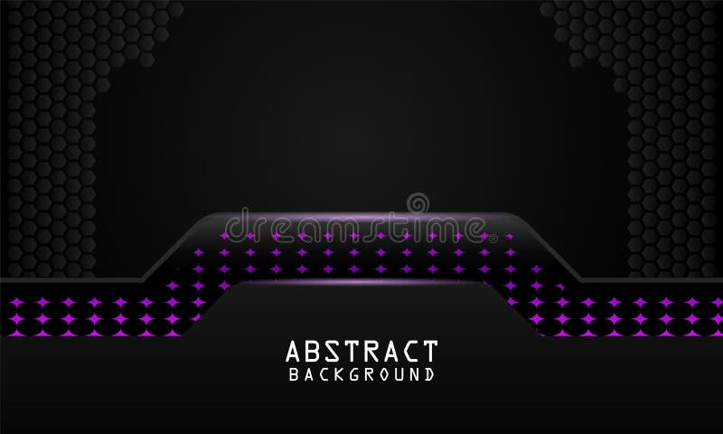 Modern Abstract Background with Combination Glowing Purple Design ...
