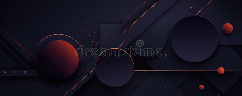 Modern Abstract Background with Dark Colors and Geometric Shapes Stock ...
