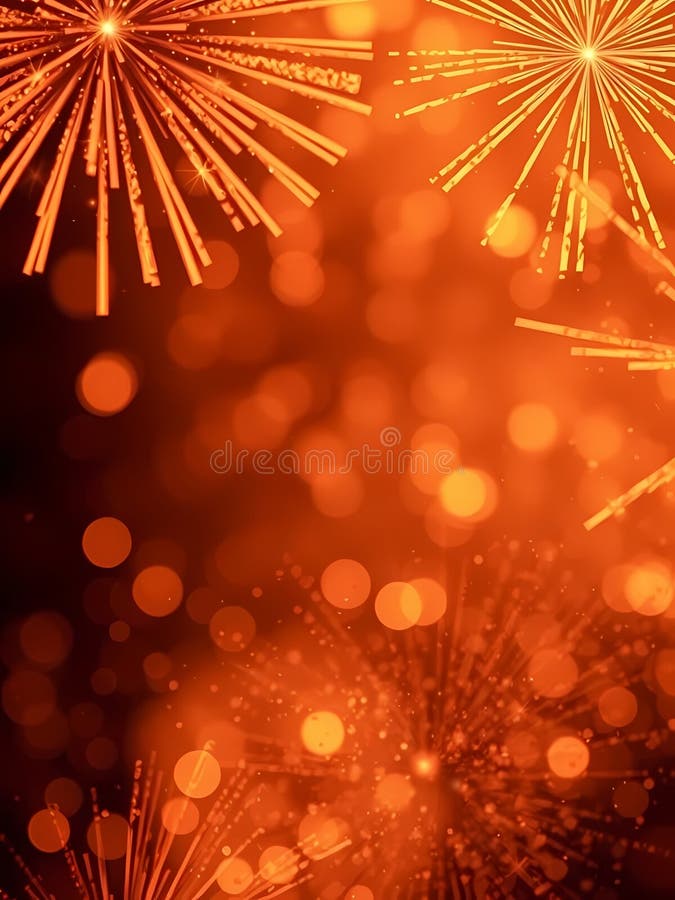 Modern Abstract Background Design with Exploding Orange and Yellow ...