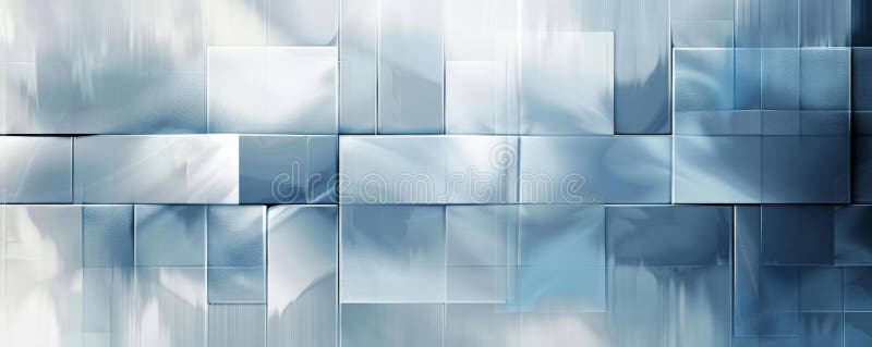 A Modern Abstract Background Featuring a Segmented Metallic Panel with ...