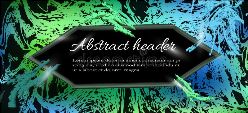 Modern, Abstract Background, Header Template for Website Header Stock ...