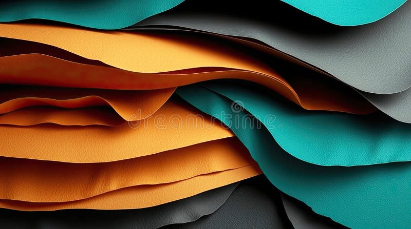 Modern Abstract Background with Layered Paper Textures and Vibrant Hues ...