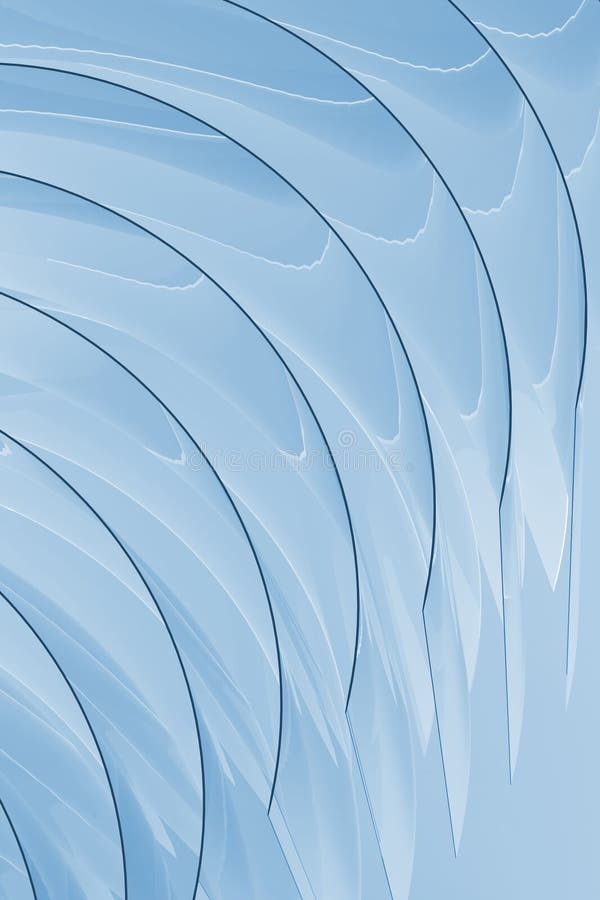 Modern Abstract Background, Pattern - Curved Lines of Plastic Surfaces ...