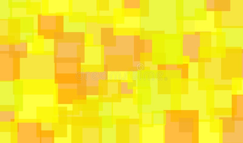 Modern Abstract Background Pattern with Yellow Orange Squares Stock ...