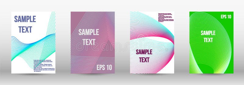 Geometric Template with Lines Stock Vector - Illustration of background ...