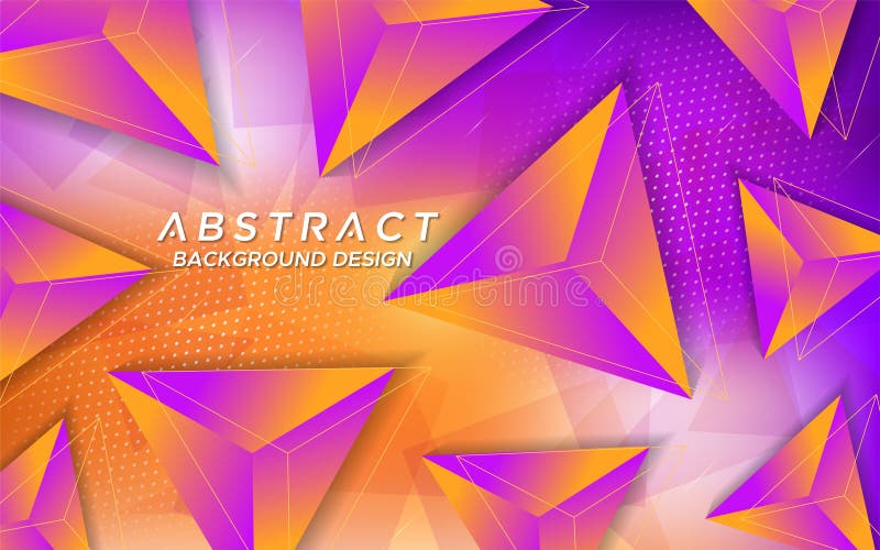 Modern Abstract Background with Tech Style Overlap Layer Stock Vector ...