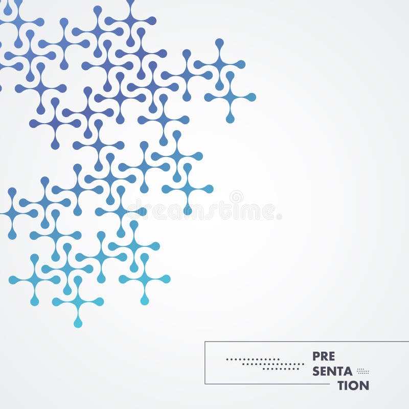 Modern Abstract Banner with Cross Pattern White Background on Light ...