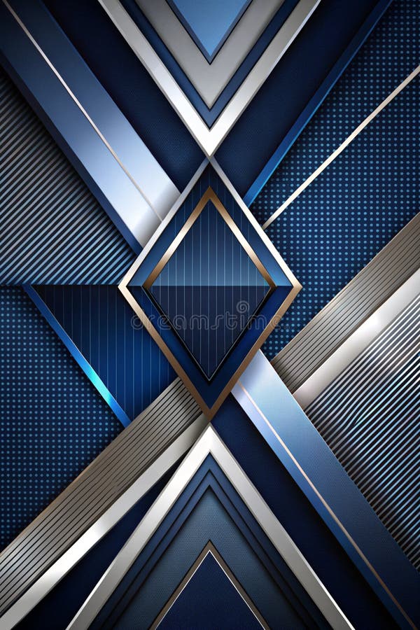 Modern Abstract Black Blue White Gradient Background with Geometric ...