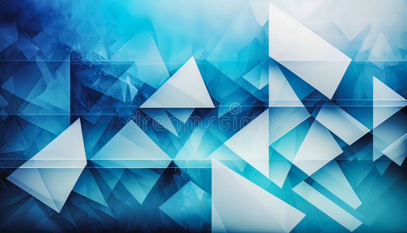 Modern Abstract Blue Background Design with Layers of Textured White ...