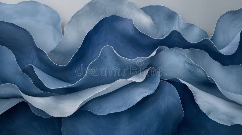 Modern Abstract Blue Design Background with Artistic Elements for ...