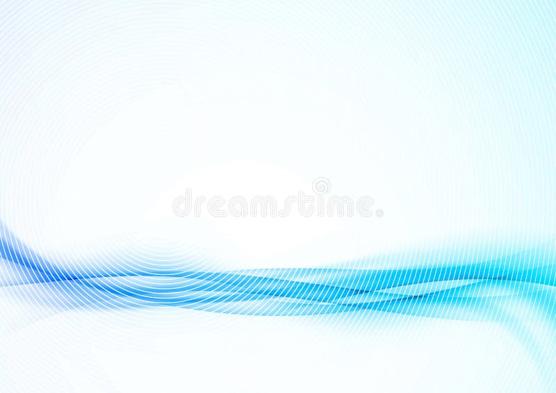 Modern Abstract Blue Swoosh Background Wave Stock Vector - Illustration ...