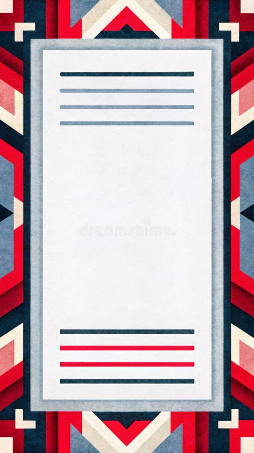 Modern Abstract Border Design with Paper Texture and Bold Contrast ...