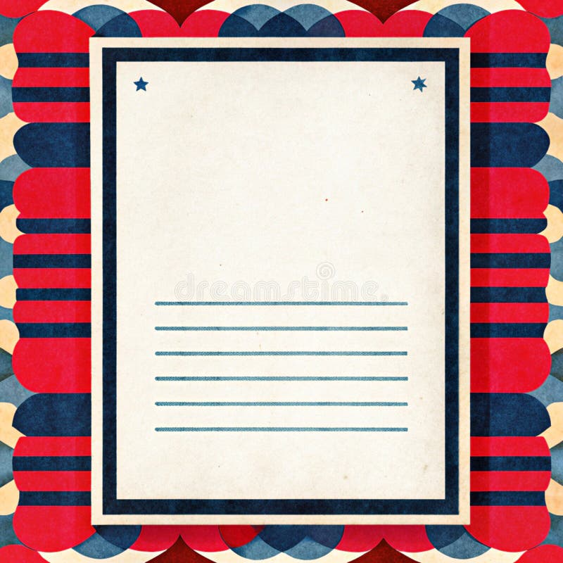 Modern Abstract Border Design with Paper Texture and Bold Contrast ...