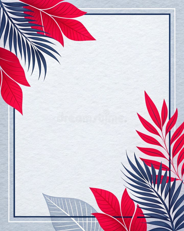 Modern Abstract Border Design with Paper Texture and Bold Contrast Palette Stock Photo - Image ...