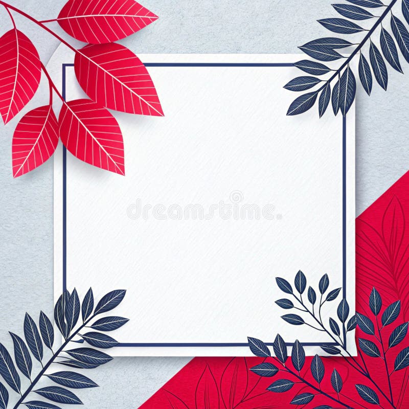 Modern Abstract Border Design with Paper Texture and Bold Contrast ...