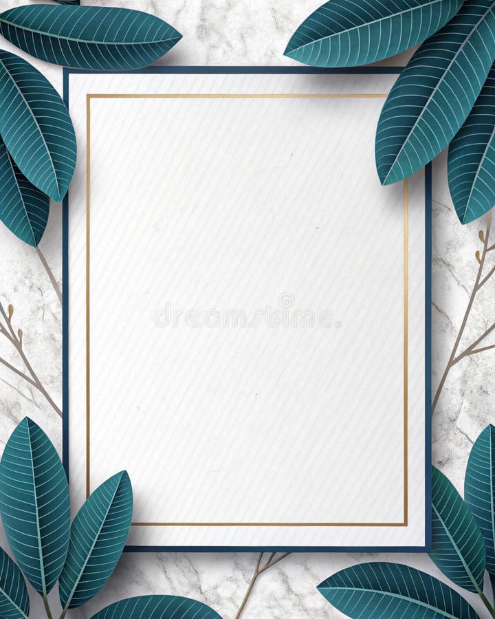 Modern Abstract Border Design with Paper Texture and Cool Contrast ...