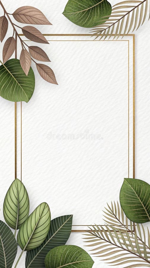 Modern Abstract Border Design with Paper Texture and Earthy Harmony ...