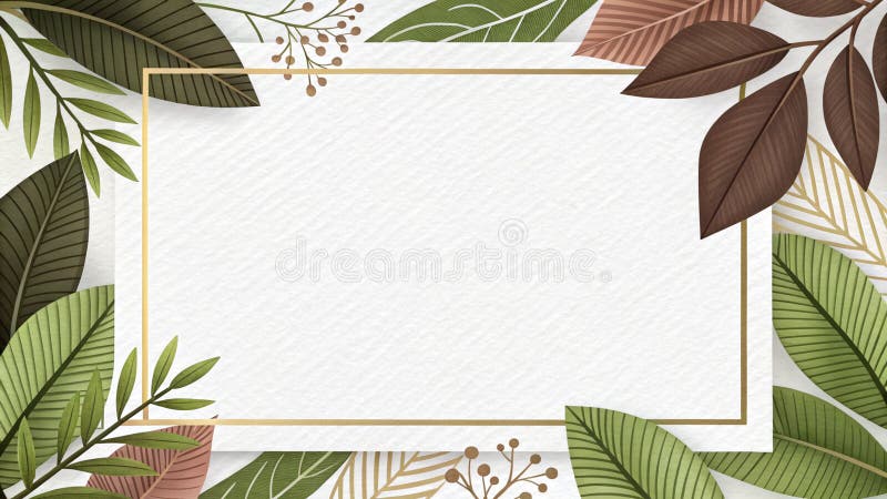 Modern Abstract Border Design with Paper Texture and Earthy Harmony ...
