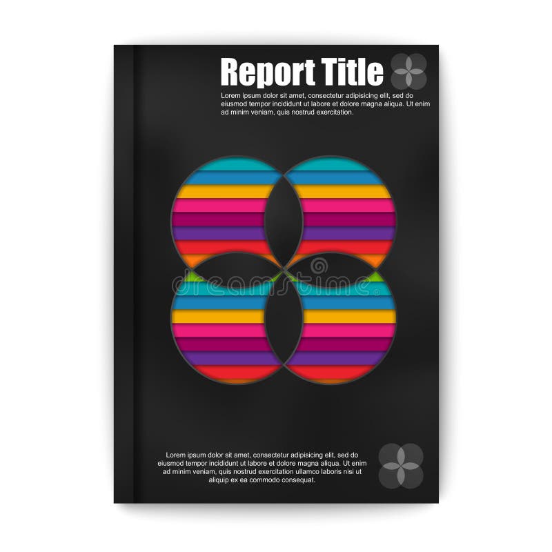 Modern Abstract Brochure Vector Design Template Stock Vector ...