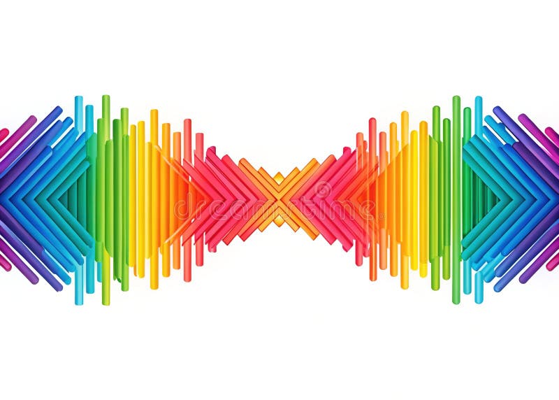 Modern Abstract Broken Line Design Element a Versatile Vector Graphic ...