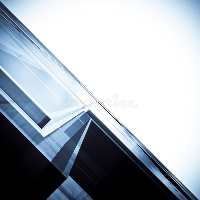 Modern abstract stock illustration. Illustration of reflection - 42439910