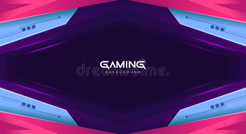 Modern Abstract Colorful Gaming Background Design Stock Illustration ...