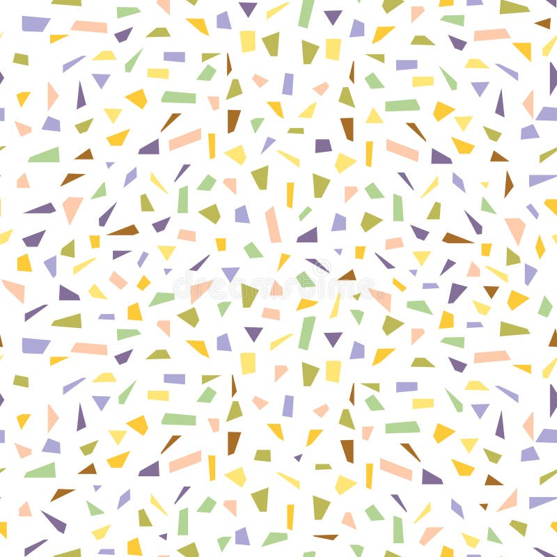Colorful Confetti Seamless Background Stock Vector - Illustration of ...