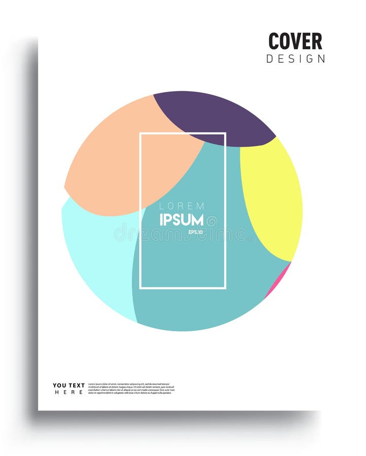 Modern Abstract Covers. Cool Gradient Shapes Composition, Vector Covers ...