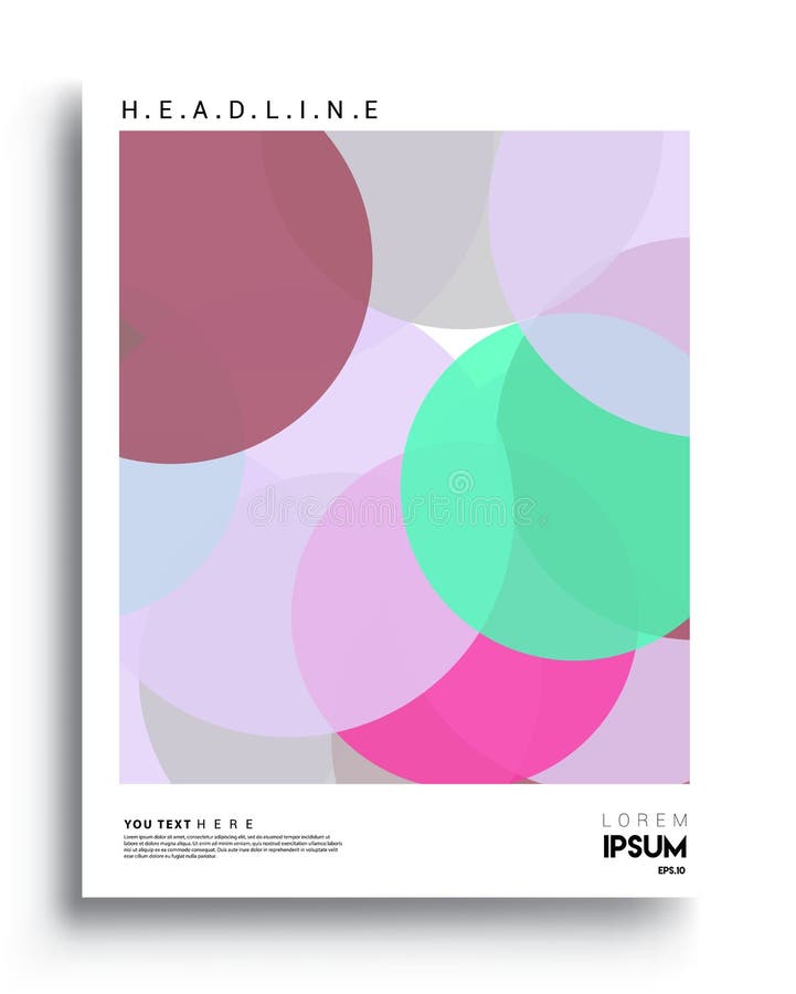 Modern Abstract Covers. Cool Gradient Shapes Composition, Vector Covers ...