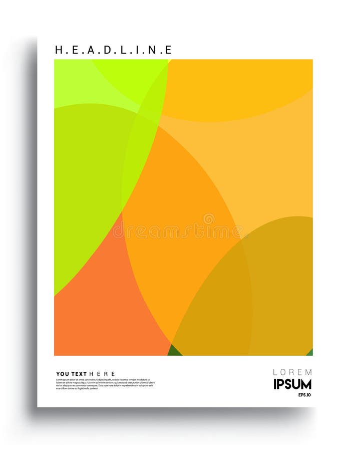 Modern Abstract Covers. Cool Gradient Shapes Composition, Vector Covers ...