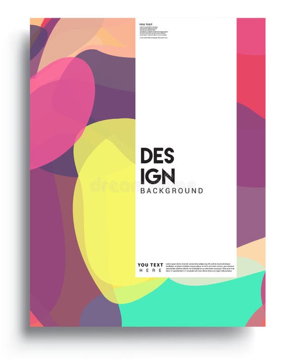 Modern Abstract Covers. Cool Gradient Shapes Composition, Vector Covers ...