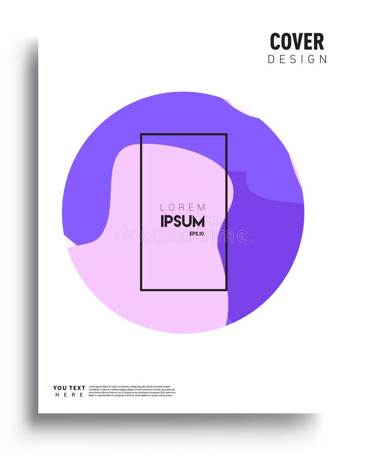 Modern Abstract Covers. Cool Gradient Shapes Composition, Vector Covers ...