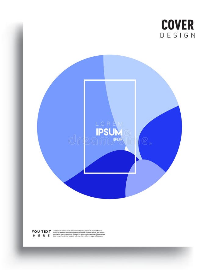 Modern Abstract Covers. Cool Gradient Shapes Composition, Vector Covers ...