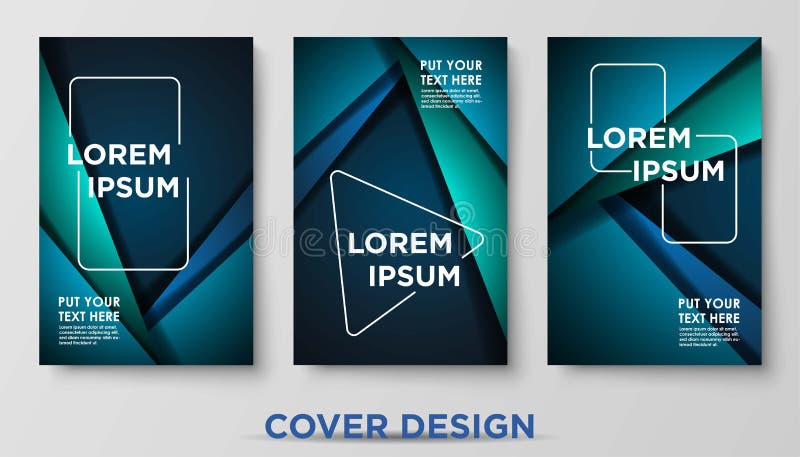 Modern Abstract Covers Set. Cool Gradient Shapes Composition, Shapes ...