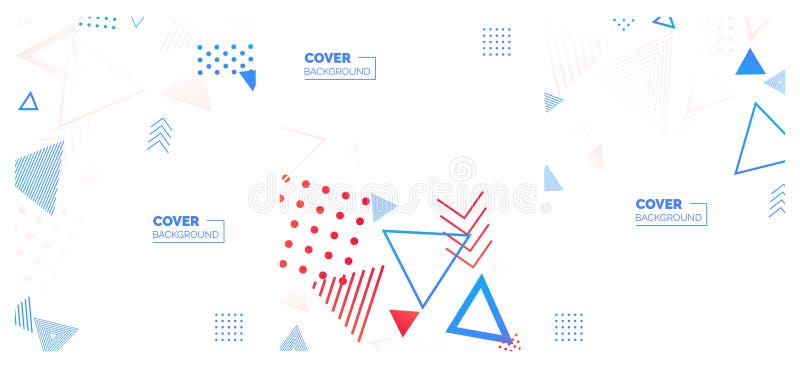 Modern Abstract Covers Set. Minimal Covers Design. Colorful Geometric ...