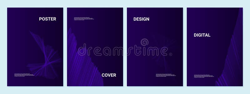Modern Abstract Covers Set, Minimal Covers Design. Flyer, Presentation ...