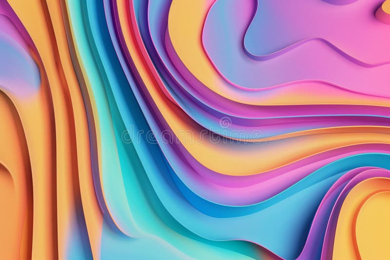 Modern Abstract Curve Background Stock Illustration - Illustration of ...