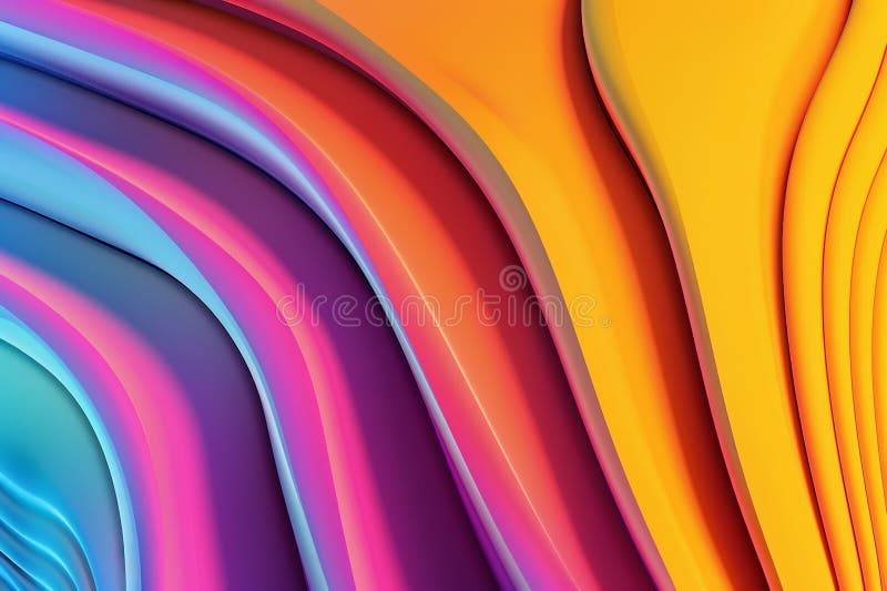 Modern Abstract Curve Background Stock Illustration - Illustration of ...