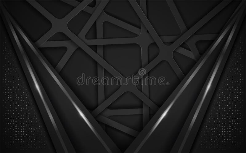 Modern Abstract Dark Background. Elegant Modern Background Stock Vector ...