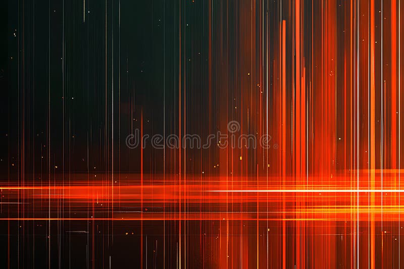 Abstract Background with Glowing Lines and Space for Text. Stock ...