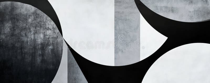 A Modern Abstract Design with a Focus on Negative Space and Clean Lines ...