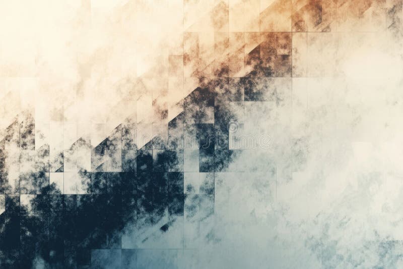 Modern Abstract Digital Background Featuring Structured Pixel-like ...