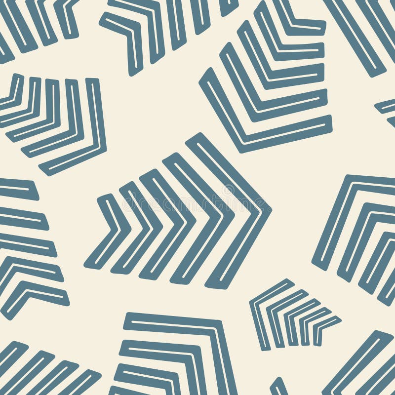 Modern, Abstract and Dynamic Pattern with Repeating Angular Shapes ...
