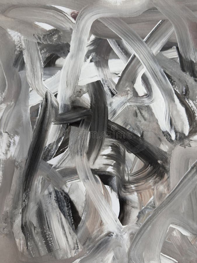 Modern Abstract Expressive Contemporary Art. Stock Illustration ...