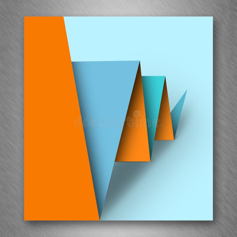 Modern abstract flyer stock illustration. Illustration of publication ...