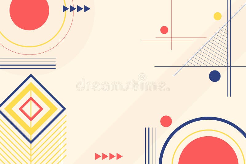 Modern Abstract Geometric Background Design Stock Illustration - Illustration of element, vector ...