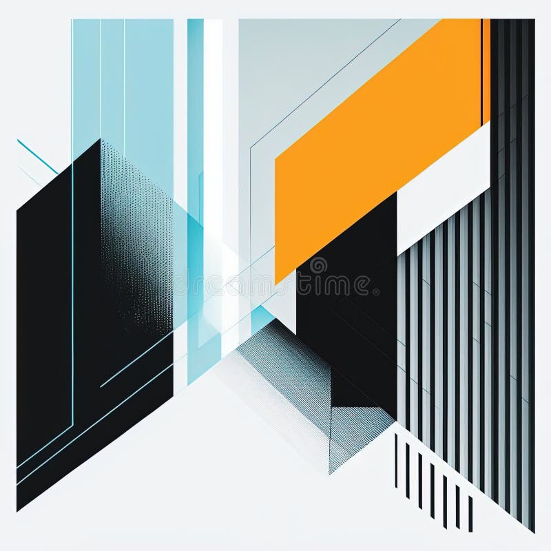 Modern Abstract Background, with Triangular Shapes. Generative AI Stock ...